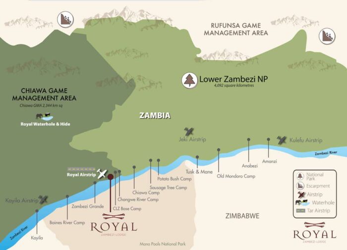 Getting Here | Directions For Royal Zambezi Lodge